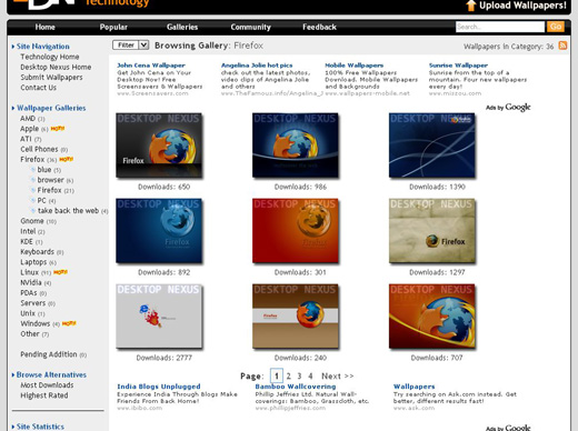 Mozilla Re-Mix: Firefoxの壁紙でデスクトップを飾ろう。